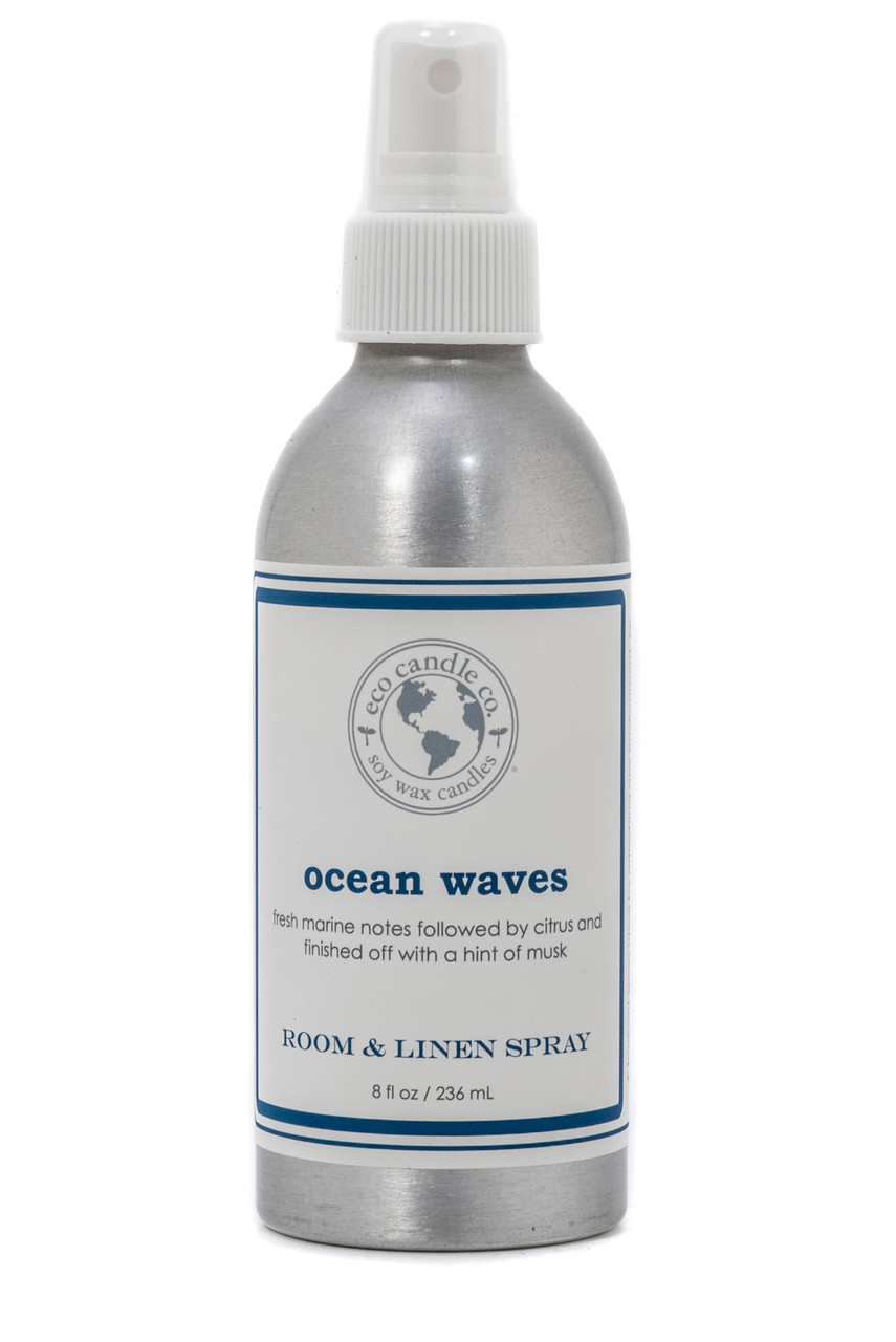 room & linen spray OCEAN WAVES | Eco Candle Co.