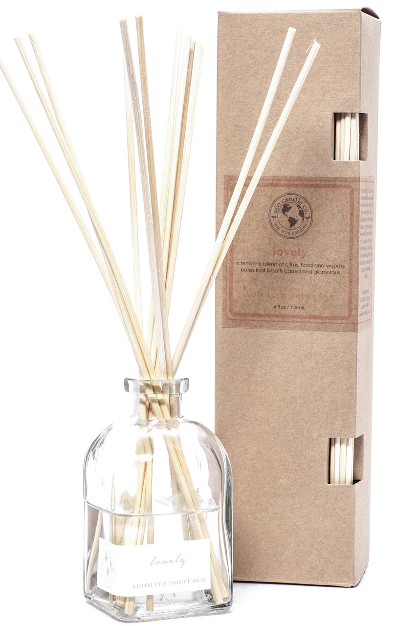 reed diffuser PURE LILAC | Eco Candle Co.
