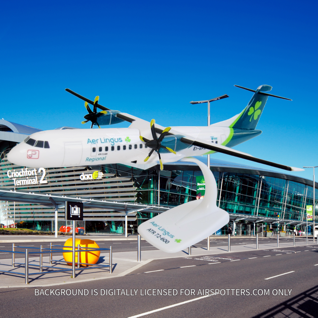 PPC Model Aircraft Aer Lingus Regional ATR72-600 EI-GPN Scale 1/100 ...