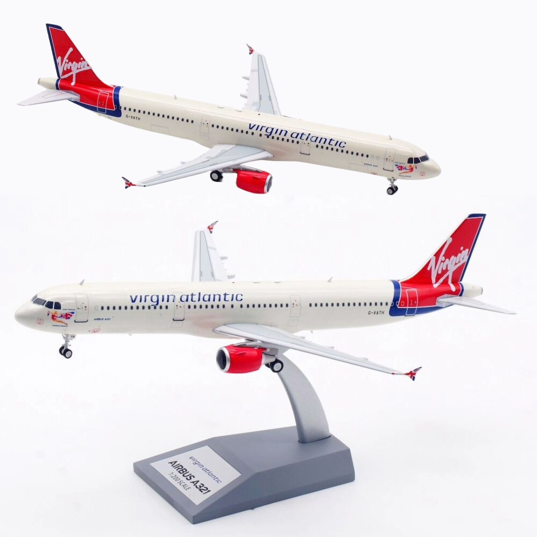 WB Models Virgin Atlantic Airways Airbus A321-211 G-VATH Scale 1/200 WB ...