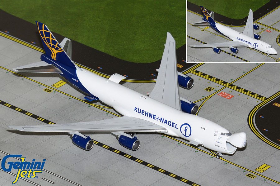 Gemini Jets Atlas Air / Kuehne+Nagel Boeing 747-8F N862GT Interactive ...
