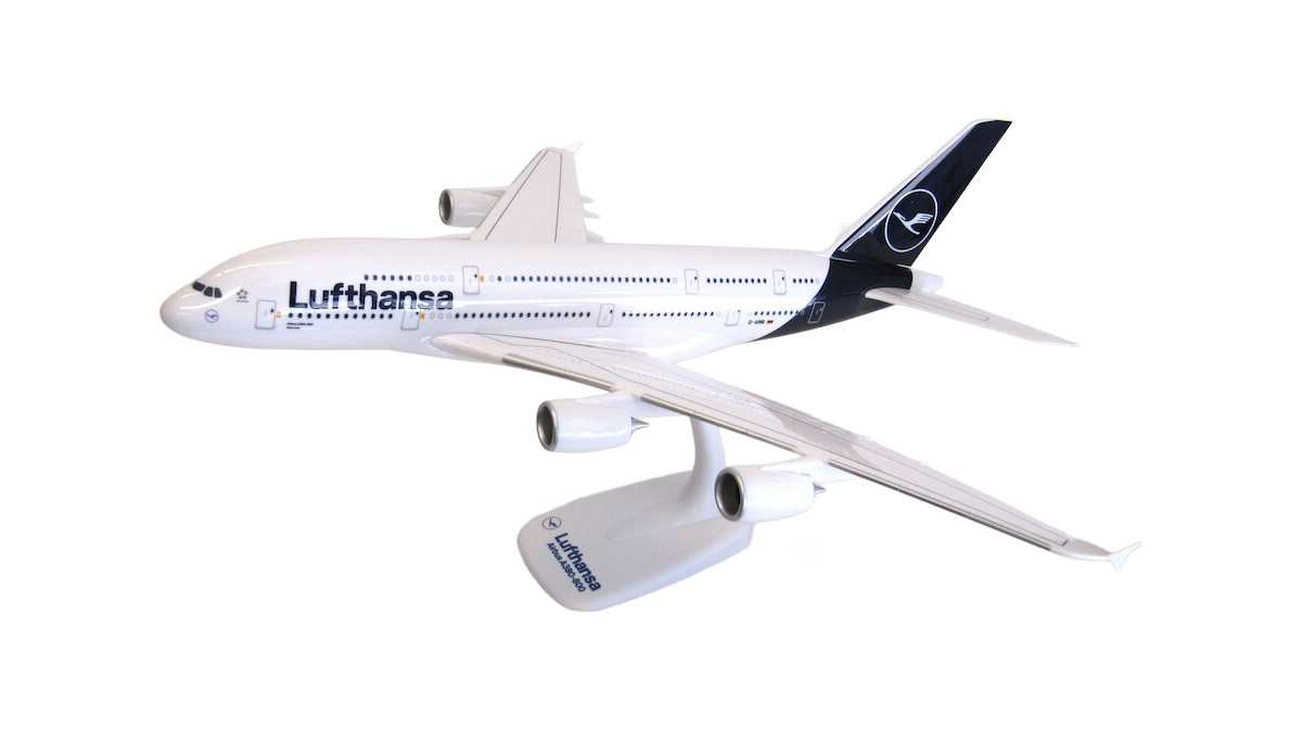 PPC Model Aircraft Lufthansa Airbus A380 Scale 1/250 612319