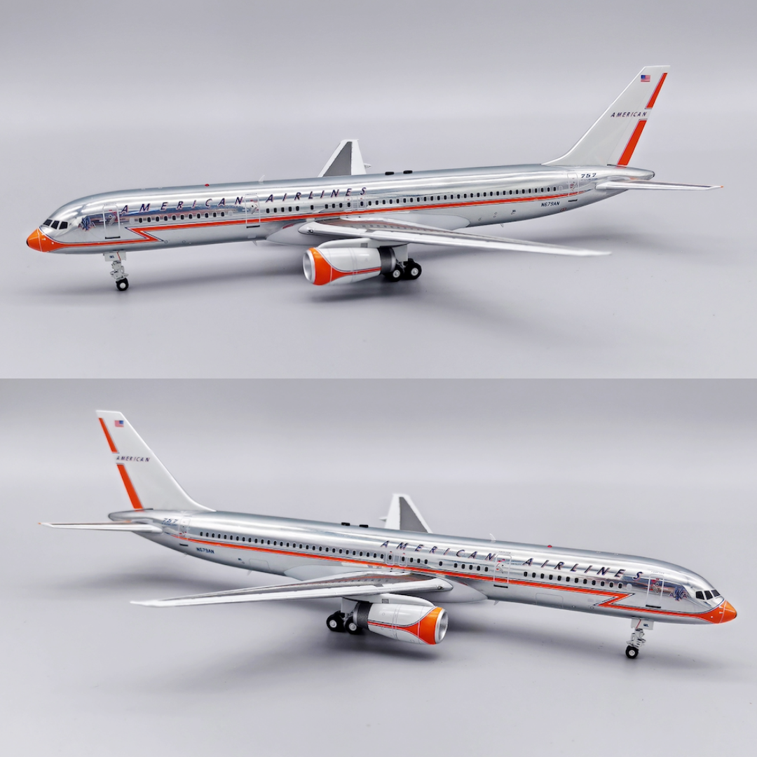 Inflight 200 American Airlines Retro Boeing 757-223 N679AN Scale 1/200 ...