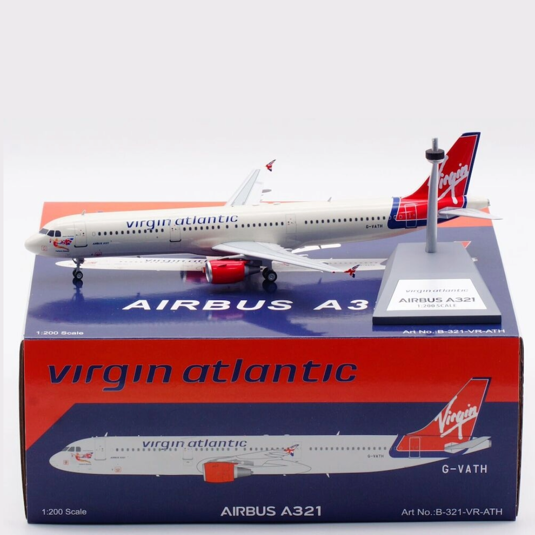 WB Models Virgin Atlantic Airways Airbus A321-211 G-VATH Scale 1/200 WB ...