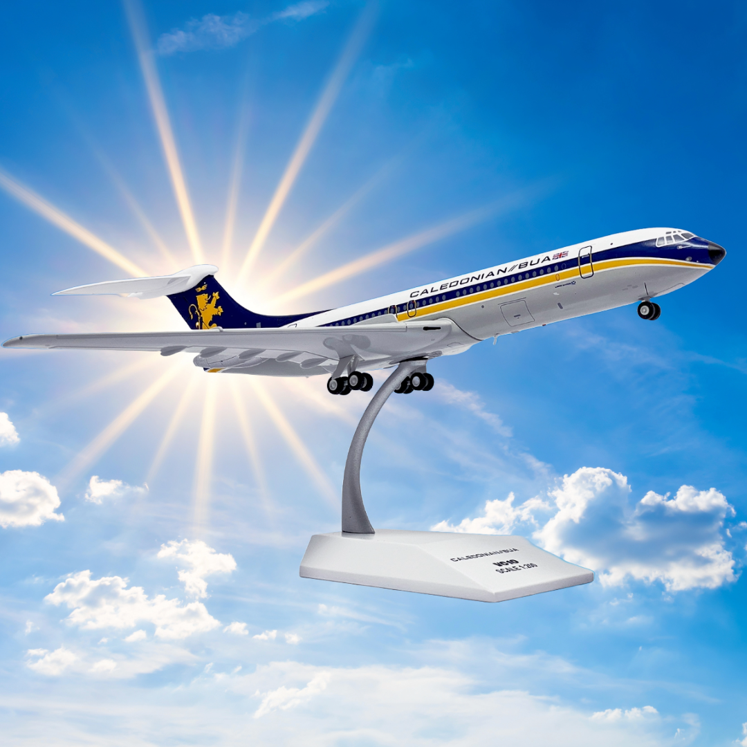 JC Wings Caledonian/BUA Vickers VC10 G-ASIX Scale 1/200 LH2383