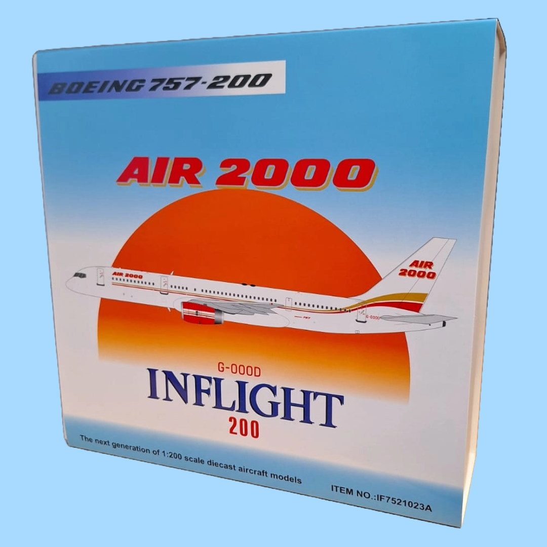 Inflight 200 Air 2000 Boeing 757-200 G-OOOD Scale 1/200 IF7521023A
