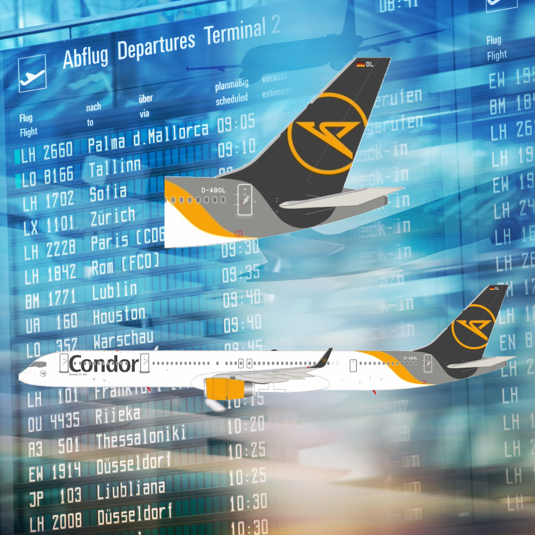 WB Models Condor Boeing 757-300 D-ABOL Scale 1/200 B-753-BOL