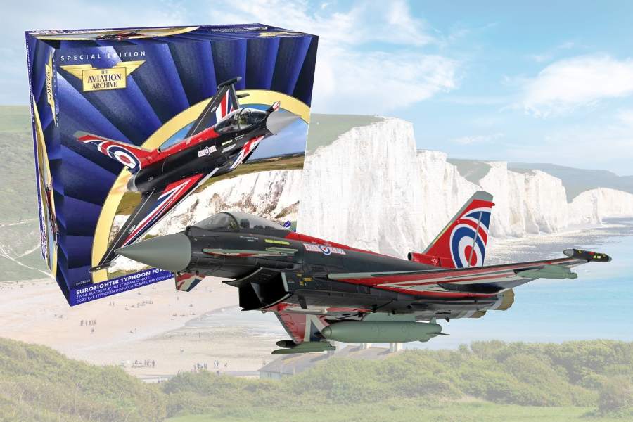 Corgi Eurofighter Typhoon FGR4, ZJ914 'Blackjack' Scale 1/48 AA29003