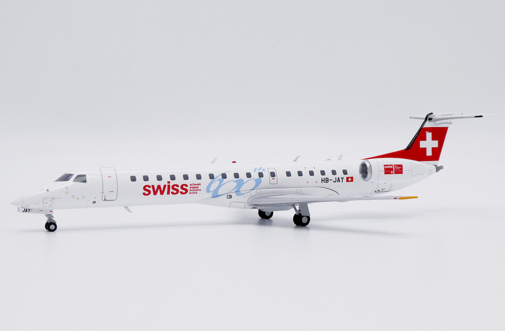 JC Wings "600th" Swiss Embraer ERJ-145 HB-JAY Scale 1/200 XX20442 ...