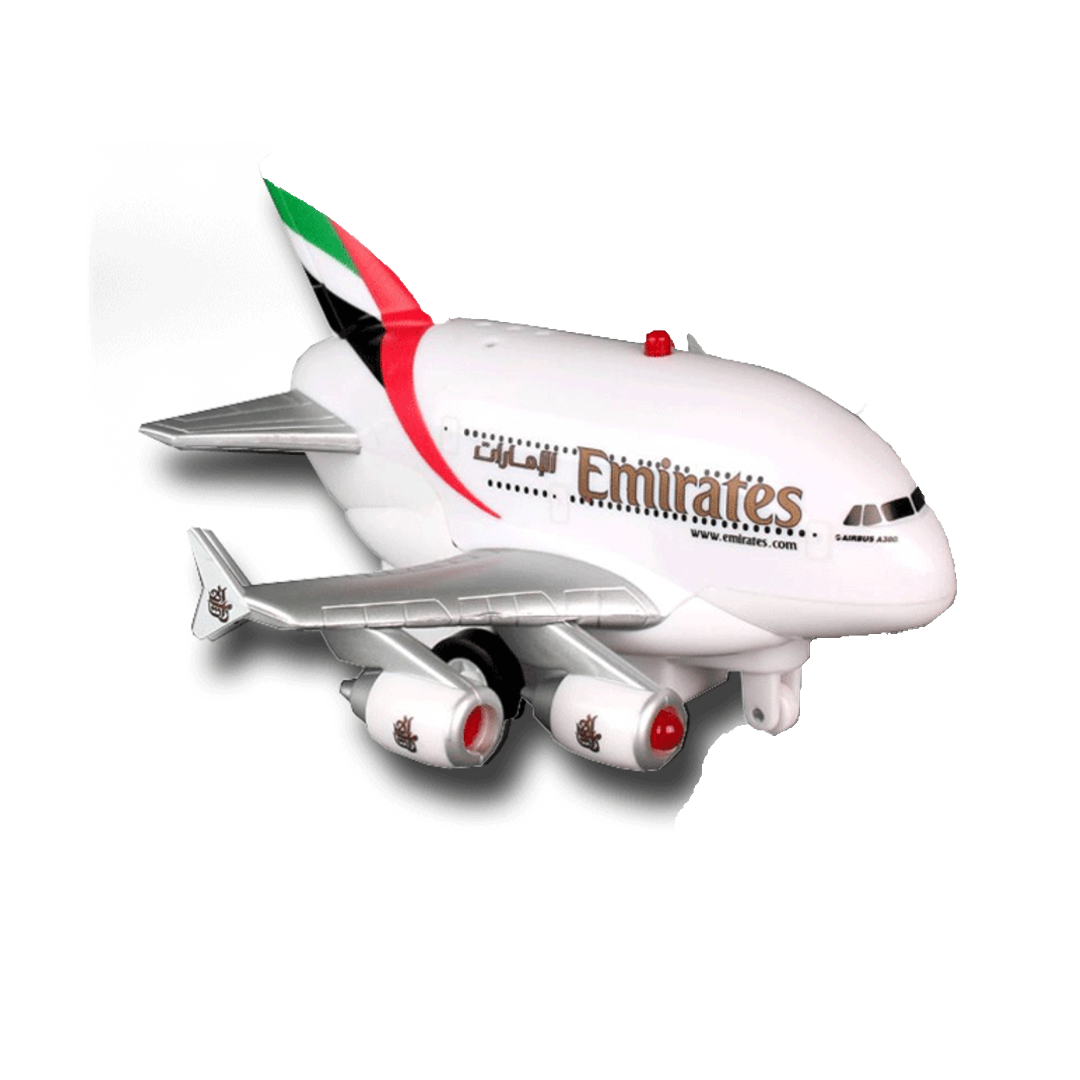 Aviation Toy Emirates Fun Plane with lights and sound ETT52084