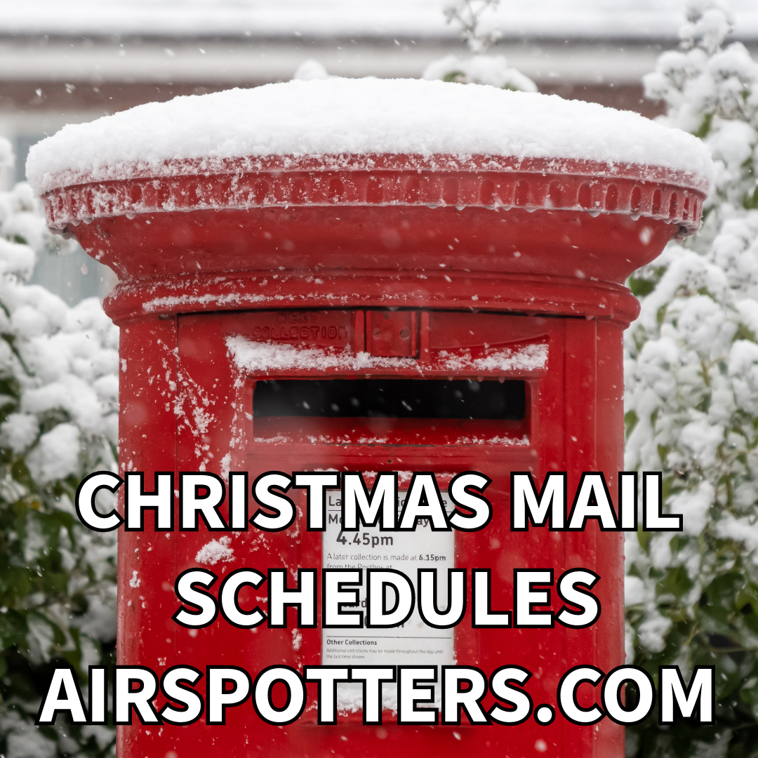 CHRISTMAS POSTING DATES AT AIRSPOTTERS.COM FROM THE 18TH DEC ...