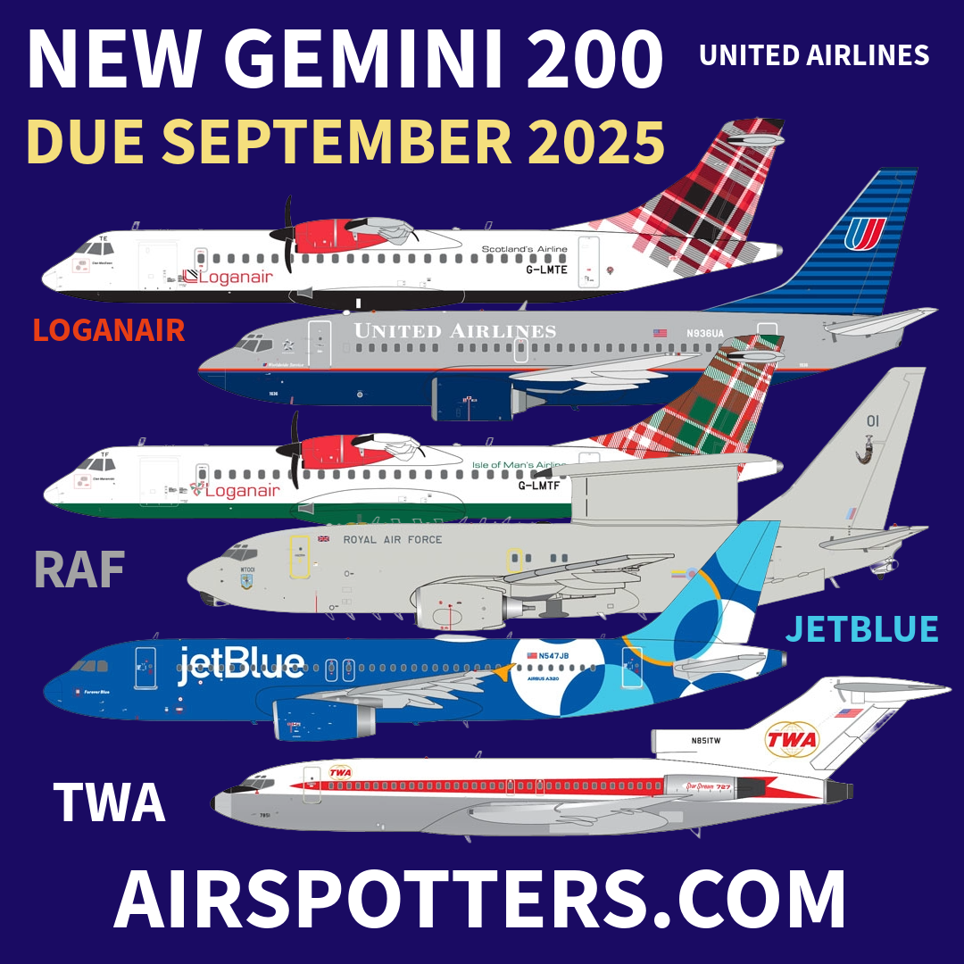 New Gemini 200 Models Landing September 2025! - Airspotters.com