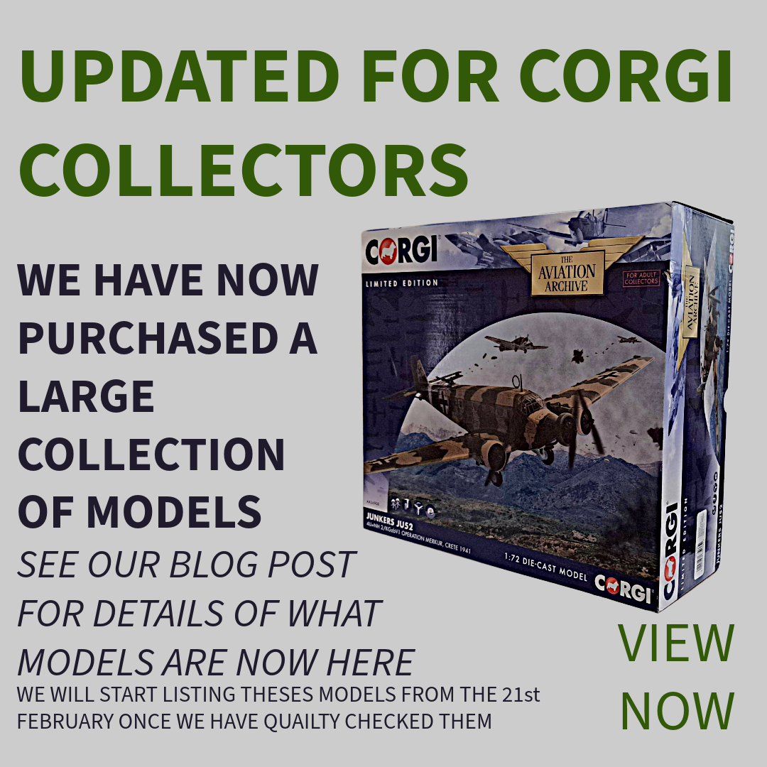 EXCITING OLDER CORGI MODELS ARE BEING LISTED NEXT WEEK - Airspotters.com