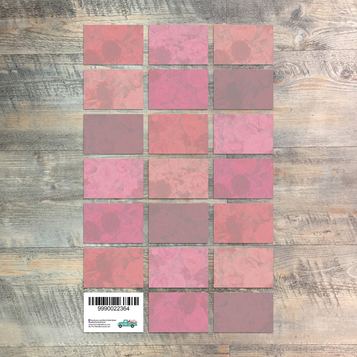 Set 2 Mini Flash Cards for "On The Brink" - 20 2x3 Flash Cards to Match ...