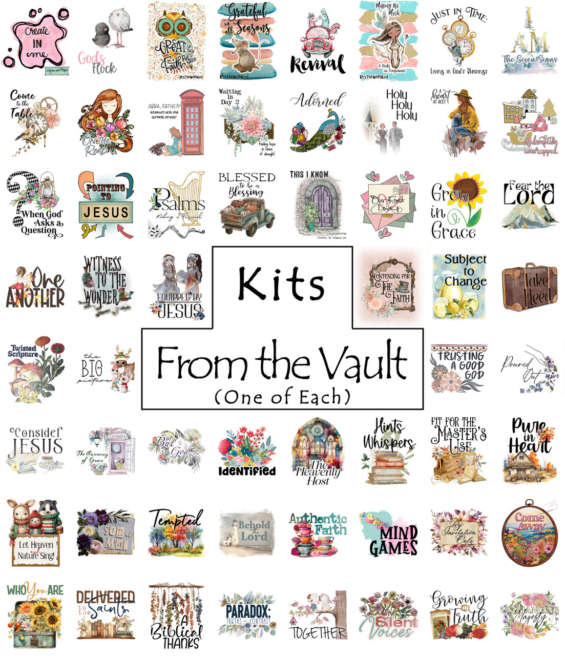 Kits from the Vault - Kit 90 from 2025: Growing in Truth - ByTheWell4God