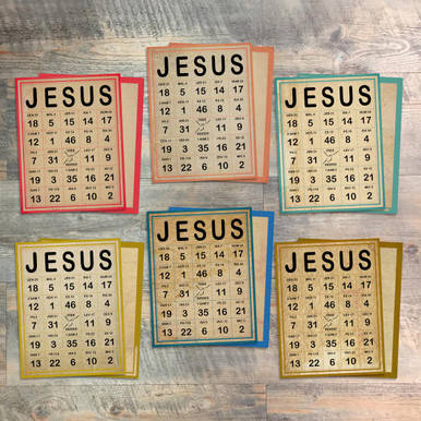 Pointing to Jesus - Jesus Bingo Cards - Coordinates with the "Pointing ...