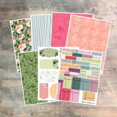 Digital Paper Collection for "But God..." Devotional Kit - ByTheWell4God