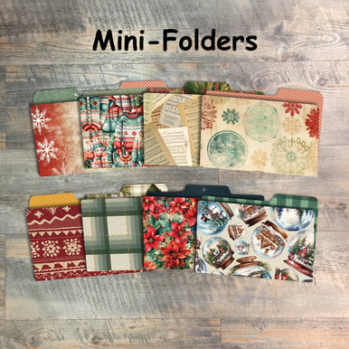 Mini Folders - 8 Mini Folders to Coordinate with the "Let Heaven ...