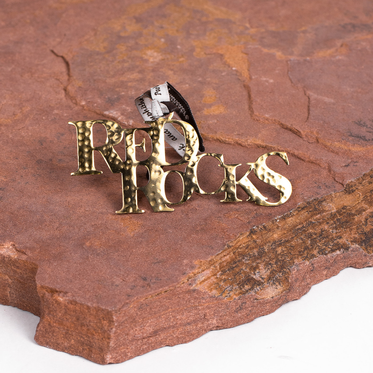 Red Rocks Stainless Ornament - Red Rocks Gift Shop