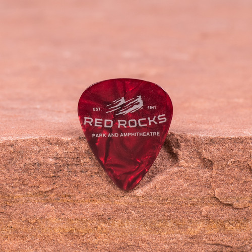 Red Rocks Guitar Pick