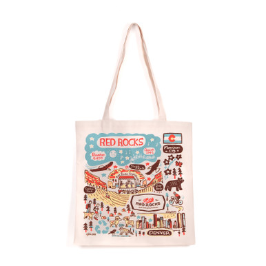 Red Rocks Julia Gash Tote Bag