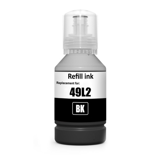 Compatible Epson T49H1 Black Refill Ink Bottle 140ml from Go Inks (1 ...