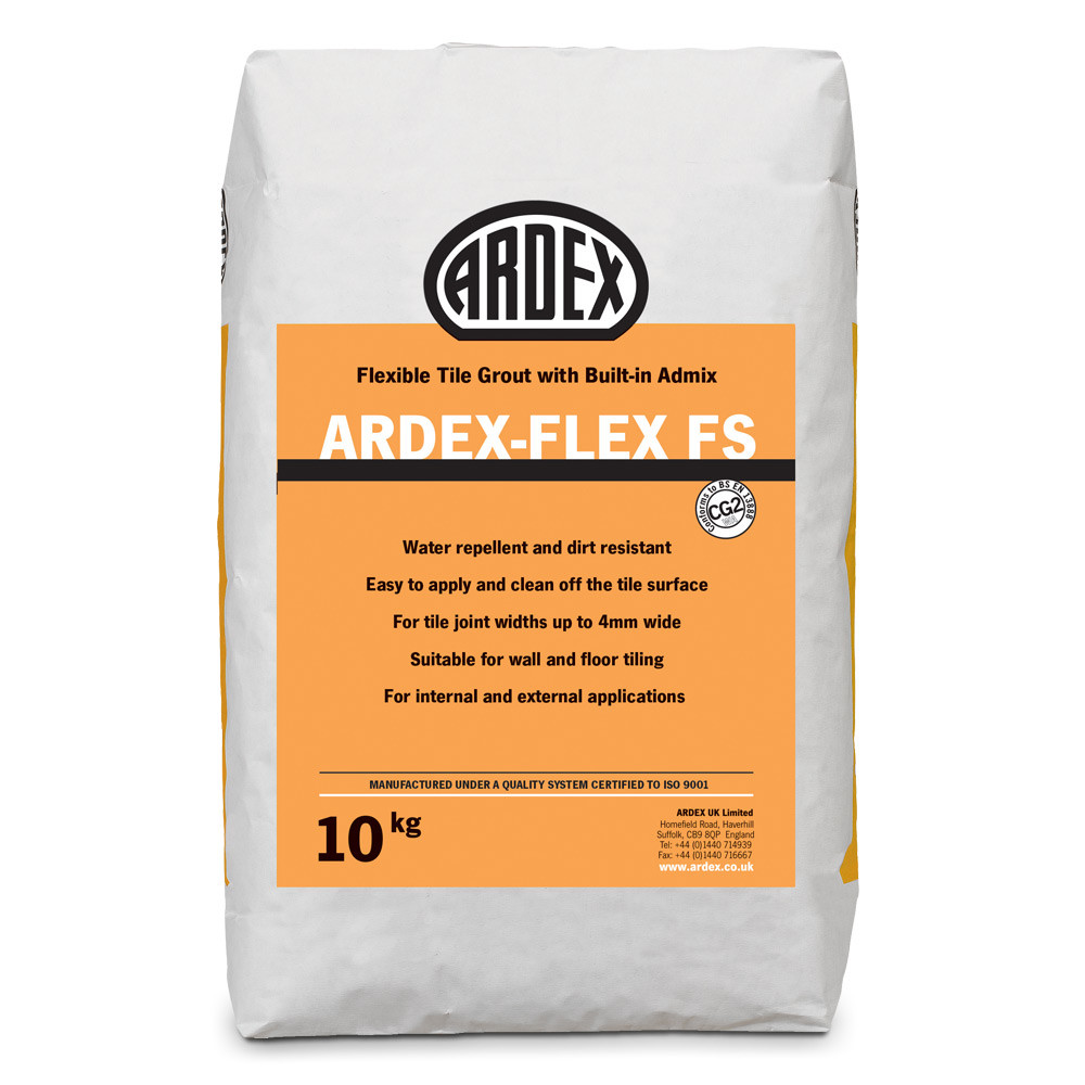 ARDEX-FLEX FL Flexible Rapid Set Tile Grout for Wide Joints 10kg - Apex ...