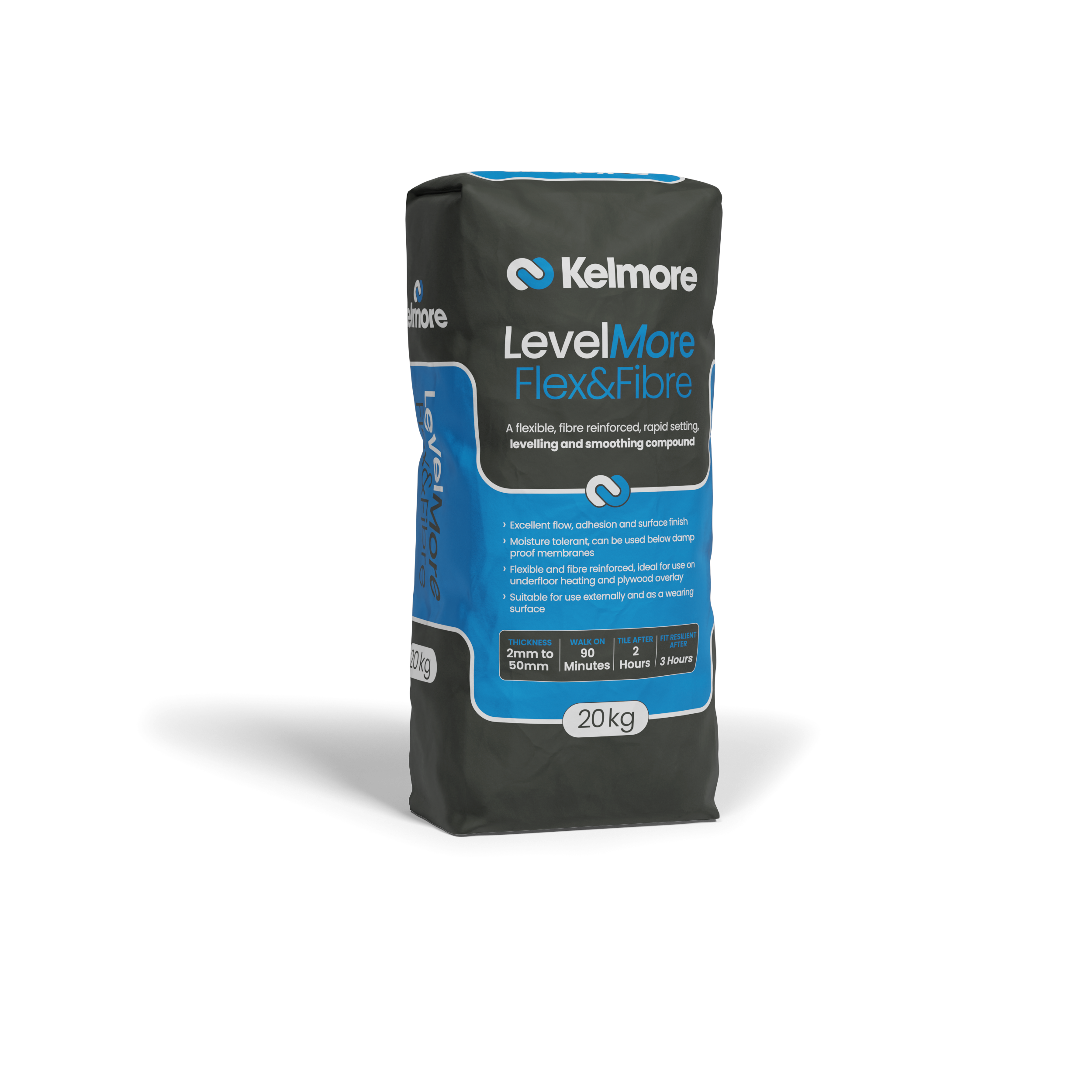 KELMORE LEVELMORE-FLEX & FIBRE 20KG - Apex Grange Direct