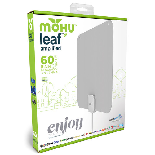 Mohu Leaf Amplified | Amplified Indoor HDTV Antenna