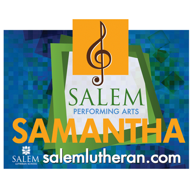Performing Arts Spirit Sign