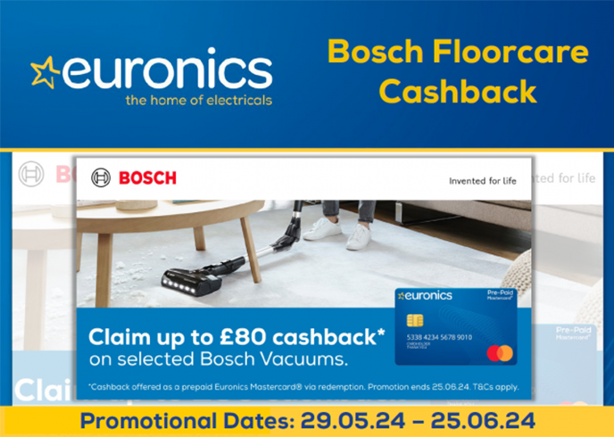 Bosch Floorcare Cash-Back Promotion - Fortuna Jersey