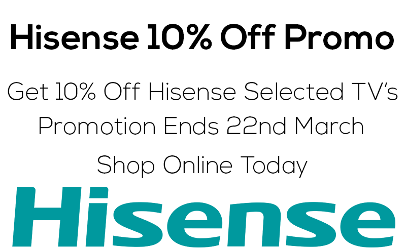 Hisense 10% Off Promo 2022 - Fortuna Jersey