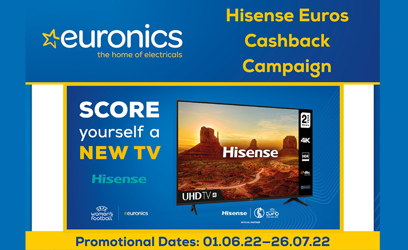 Hisense Up To £400 Cash-back Promo 2022 - Fortuna Jersey
