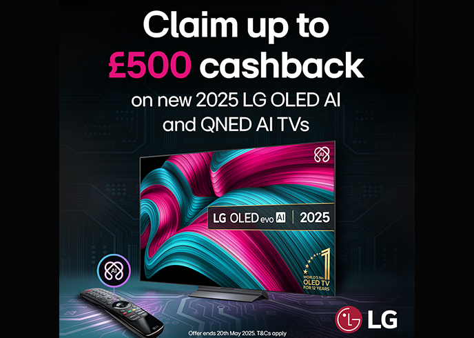 LG TV's - Up To £700 Cash-Back! - Fortuna Jersey