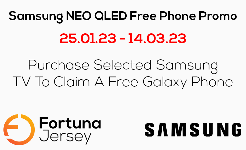 Claim Free Galaxy S22 Promotion 2023 - Fortuna Jersey