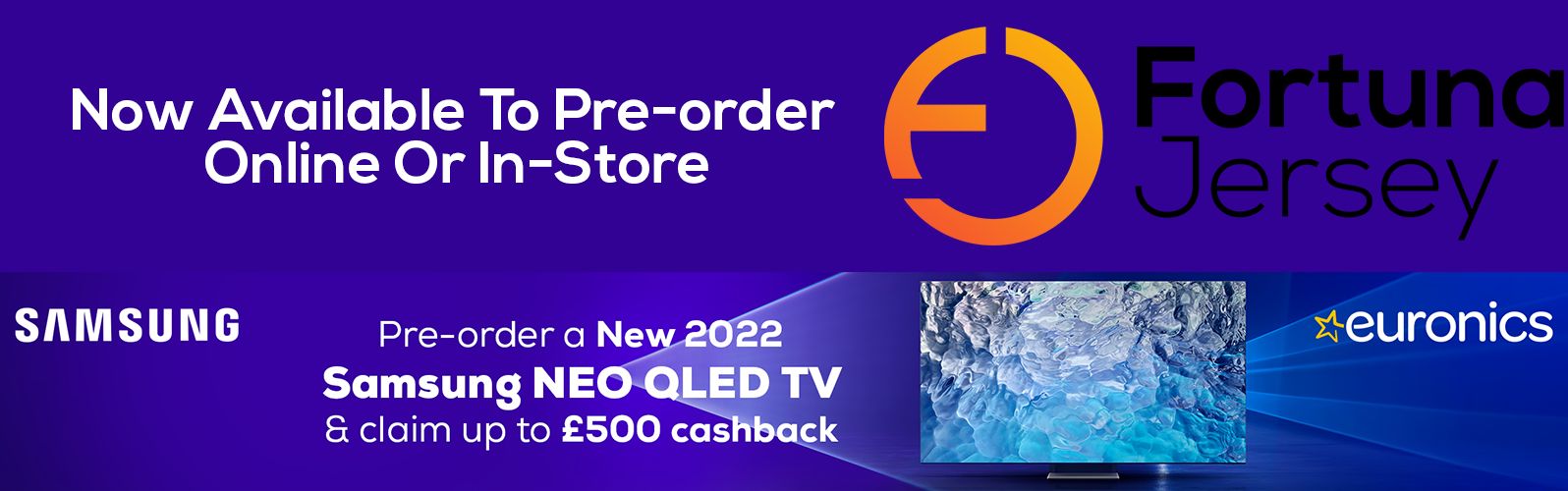 Samsung Launch Cash-back Promotion 2022 - Fortuna Jersey