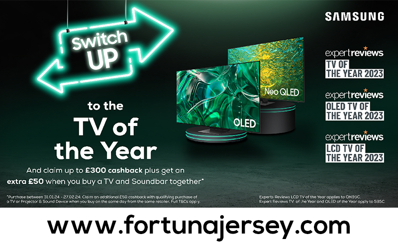 Samsung TV/Soundbar Cash-back Promotion - Fortuna Jersey