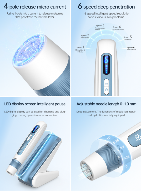 Hydra Pen H5 Pen All In One Microcurrent Microneedling Device