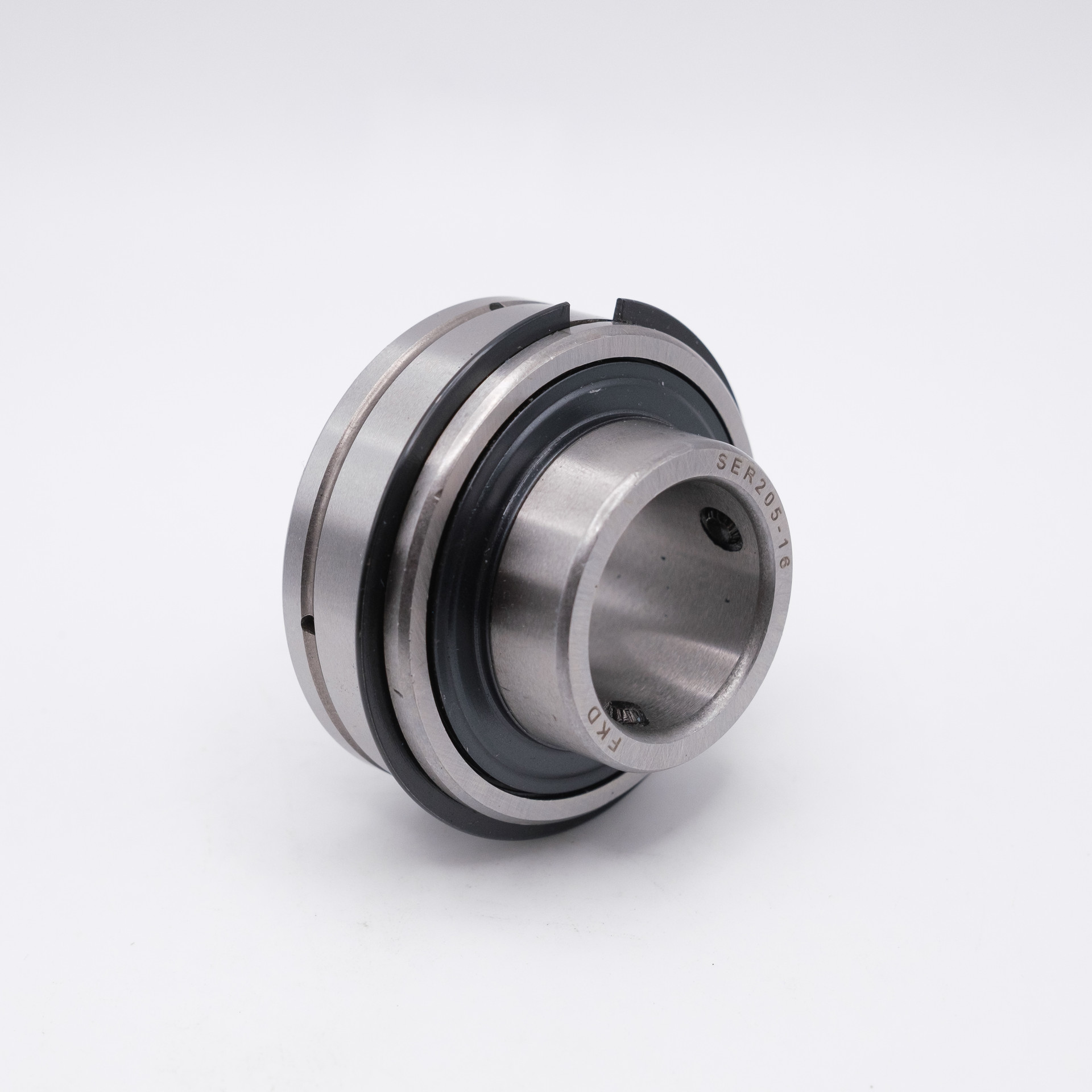 SER205-16 Insert Ball Bearing with Snap Ring and Set Screw 1 Inch Shaft ...