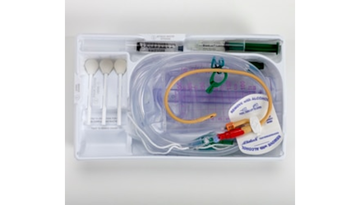 BD SureStep Foley Tray with LubriCath Catheter, Drainage Bag & StatLock ...