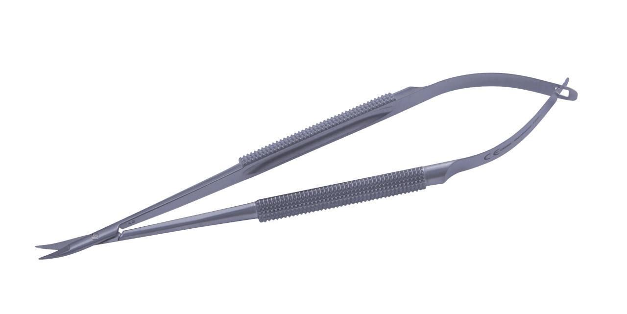 Aspen Micro Curved Scissors – Titanium, Reusable Sharp/Sharp Tips ...
