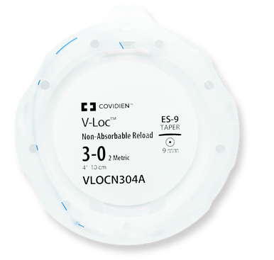 V-Loc PBT 3-0 Barbed Suture Reloads – 4" & 6" Knotless Sutures | MedicalEx