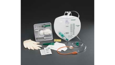 BD Foley Tray with LubriCath Catheter, Anti-Reflux Drainage Bag ...