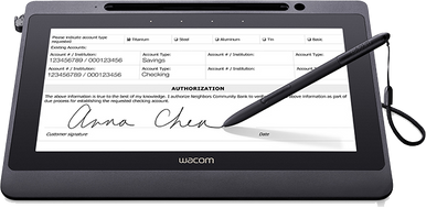 Wacom, 10.1" Display, Pen Tethered Tablet, Mfr Warranty - 1 Year Depot ...