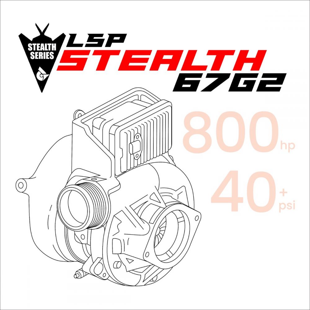L5P / L5D Stealth Mach 2 (67) Turbo W/ Actuator (2017- 2019) - Merchant ...