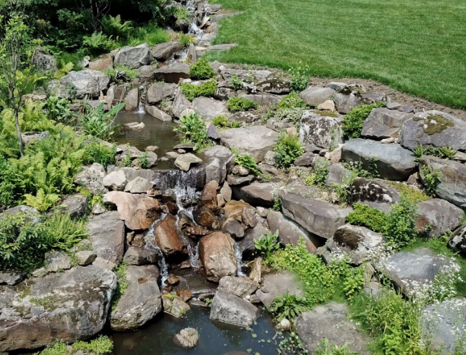 Backyard Stream Construction: How to Create a Flowing Oasis - Fitz's ...