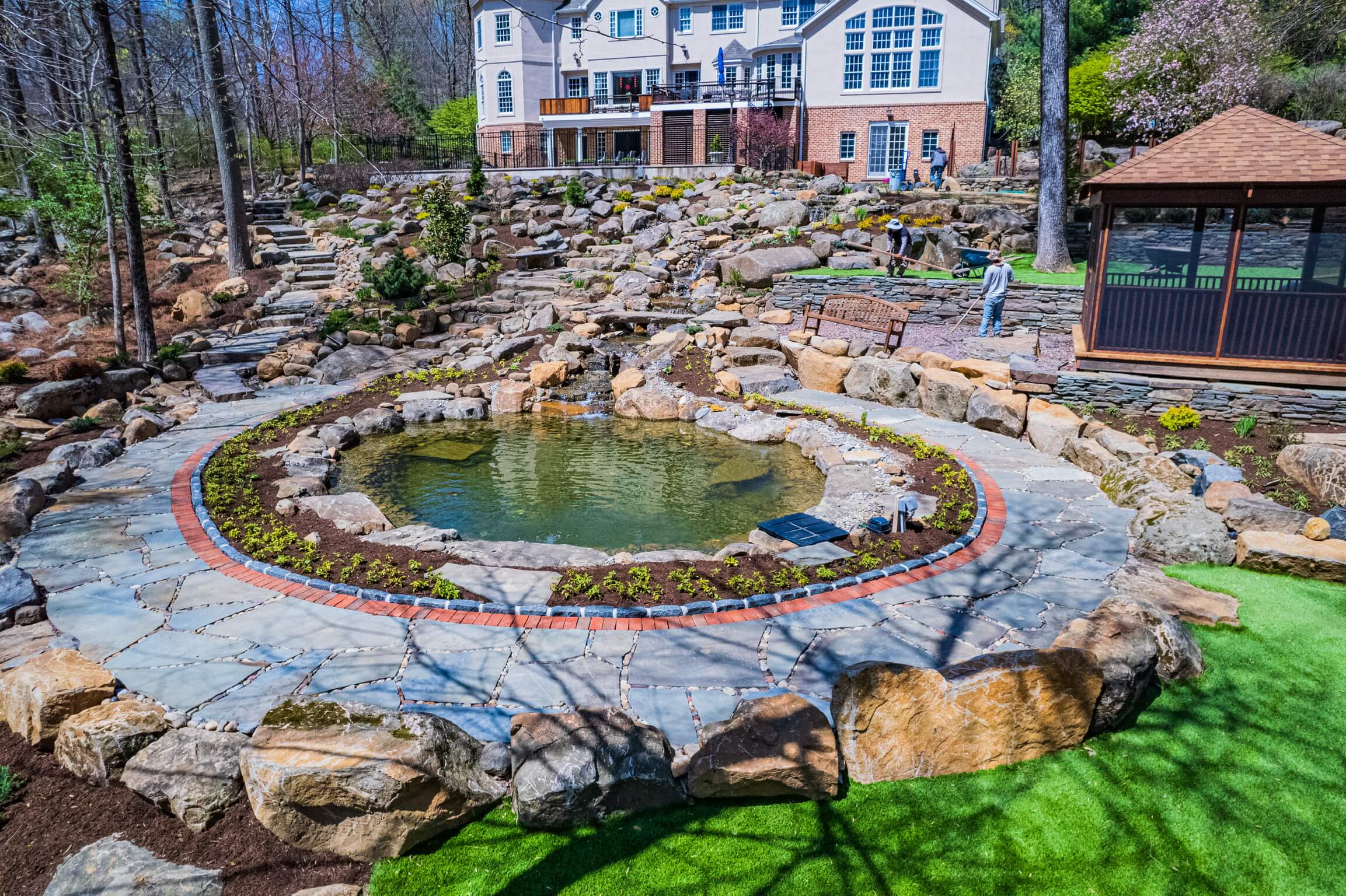 Project Spotlight: "The Boulder Beauty" - Fitzs Fish Ponds