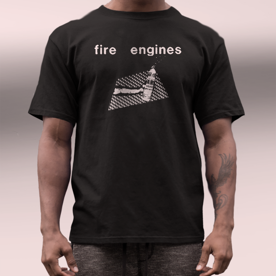 Fire Engines band t shirt - zee press
