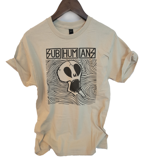 Subhumans band t shirt 80's UK punk Citizen Fish Culture Shock