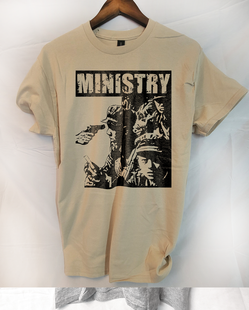 Ministry band t shirt punk Industrial kmfdm revolting cocks